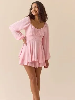 Altar'd State | Dresses | New Altard State Mini Bow Back Dress | Poshmark